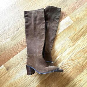 Seychelles | Shoes | Seychelles Paradise Over The Knee High Suede Boots ...